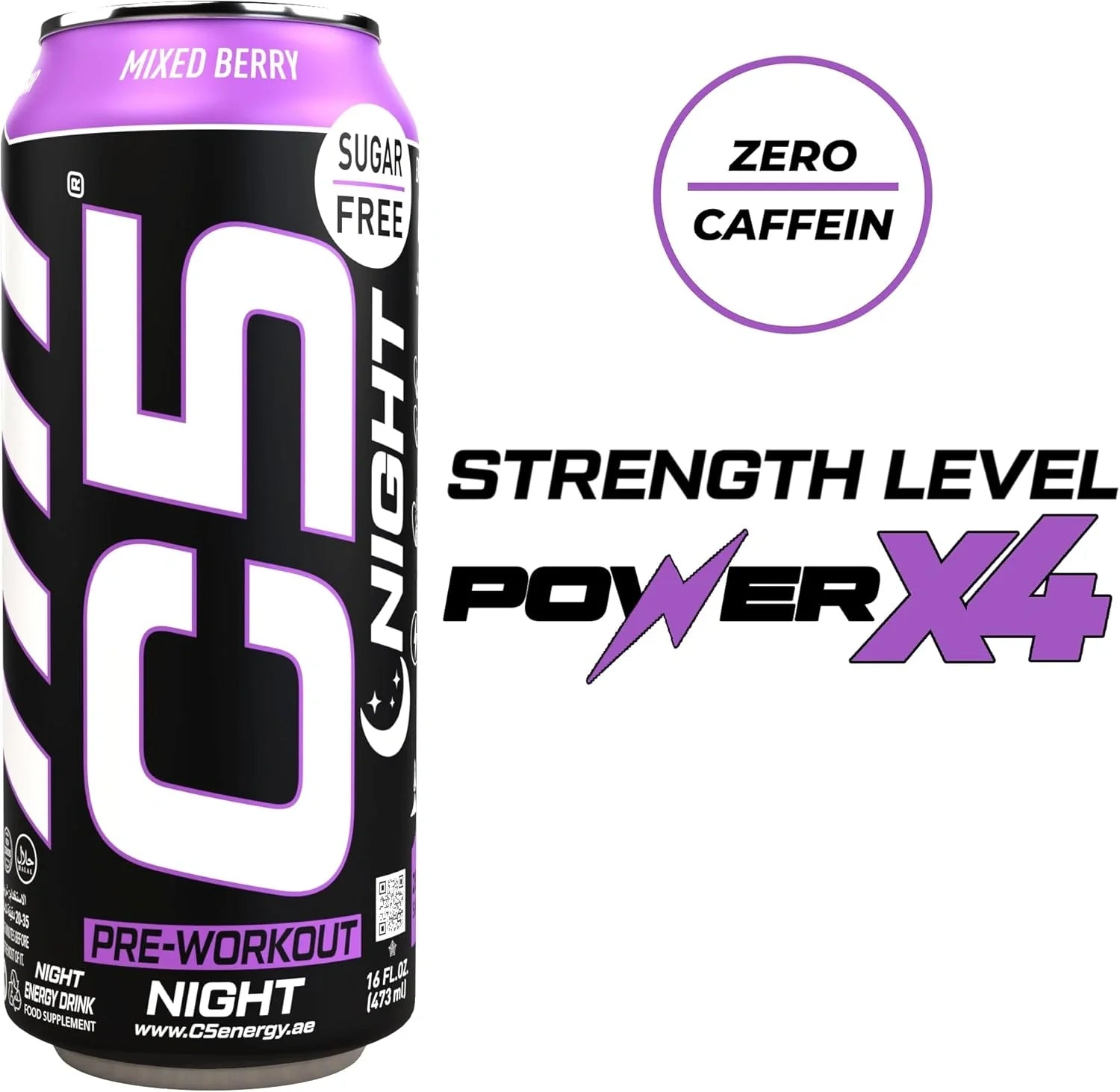 C5 Night Pre-Workout Energy Drink: Your Zero-Calorie Training Partner ...