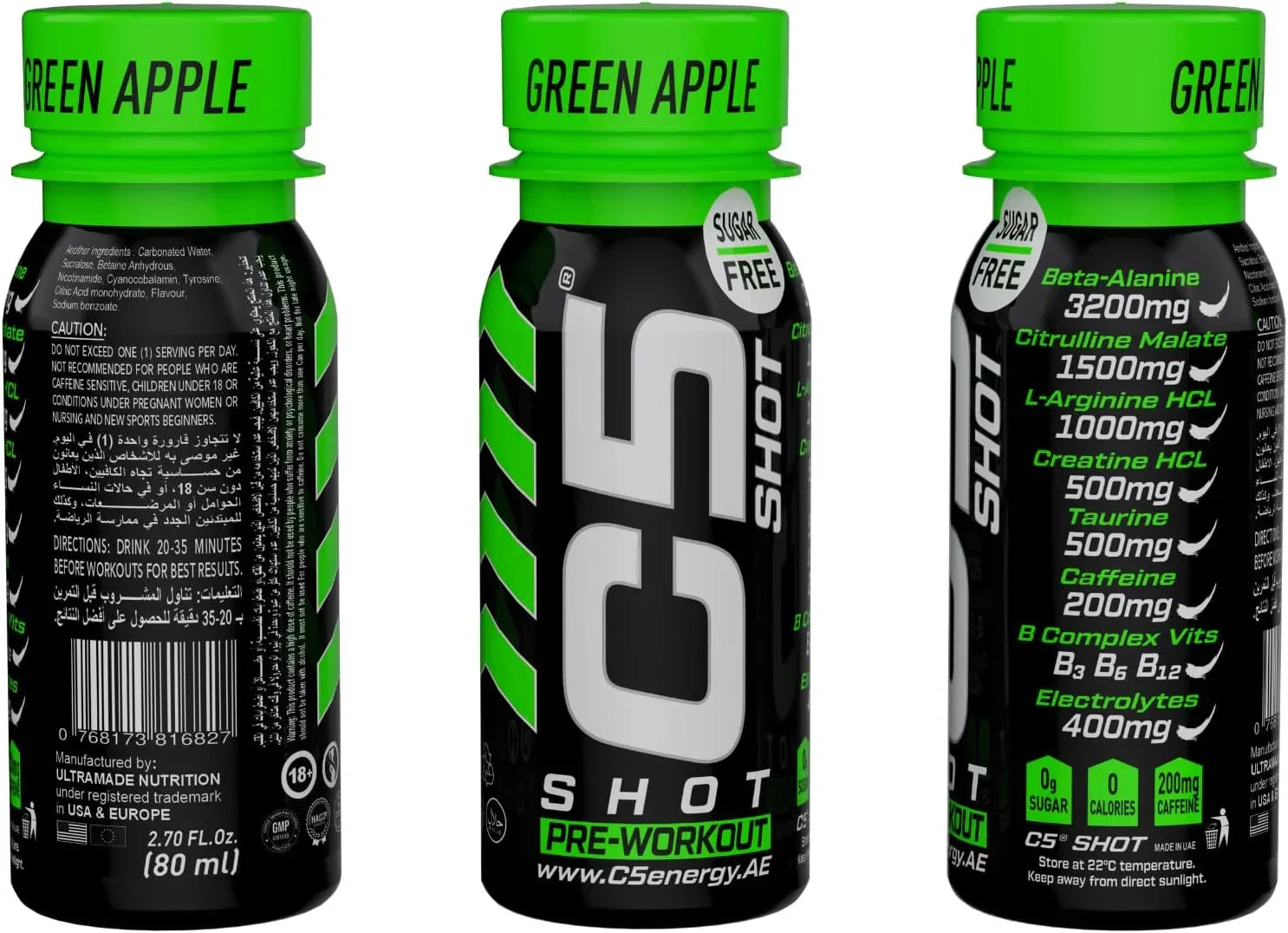 C5 Shot Pre-Workout Supplement: Everything You Need to Know – Ultramade