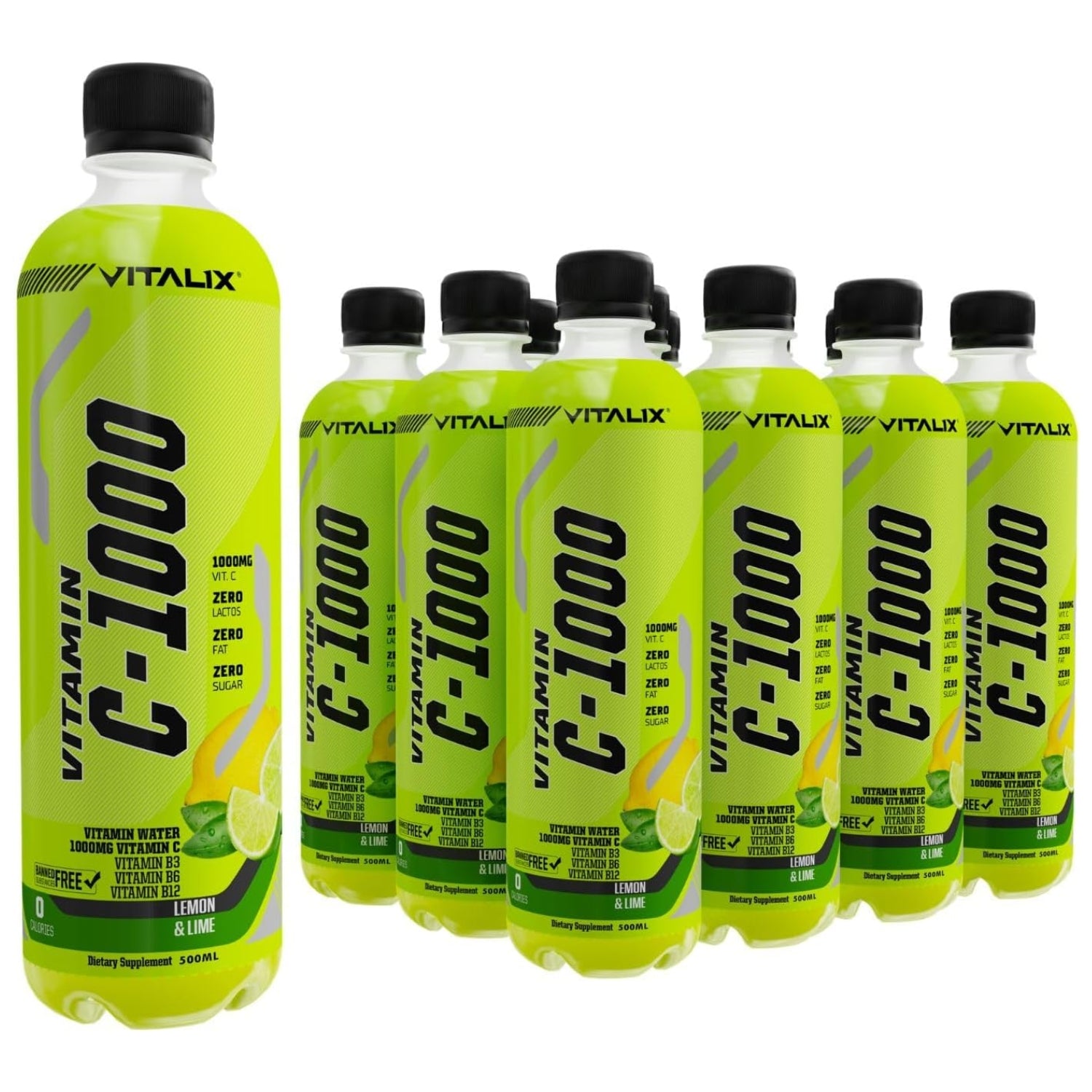 Vitamin C-1000 – High Vitamin C with 1000mg - Lemon & Lime – Ultramade